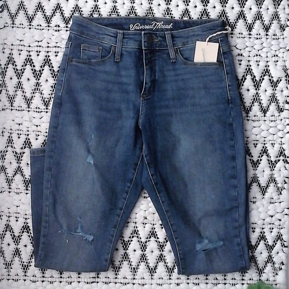Universal Thread | Jeans | Nwt Super High Rise Skinny Crop Jeans | Poshmark